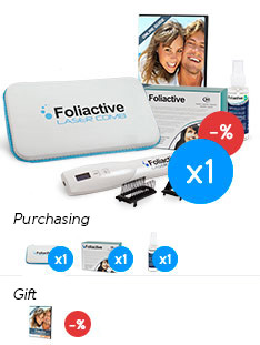 Laser comb to combat hair loss | Laser Foliactive | Foliactive EN